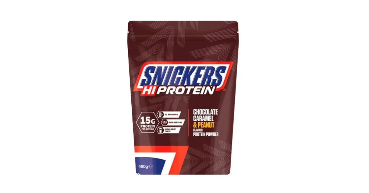 SNICKERS HI PROTEIN POWDER (480 GRAMM) CHOCOLATE CARAMEL PEANUT