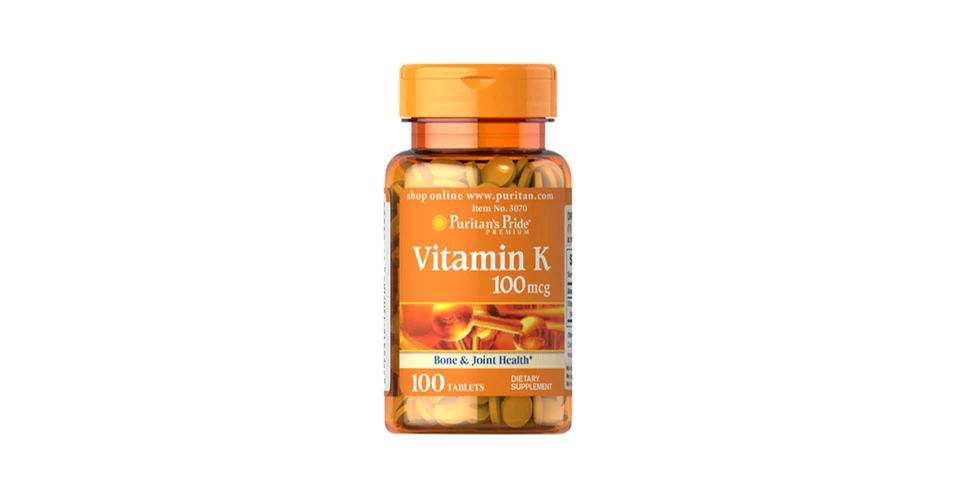Inaktív VITAMIN K 100 MG (100 TABLETTA) - 2.690 Ft | SupplementsHouse